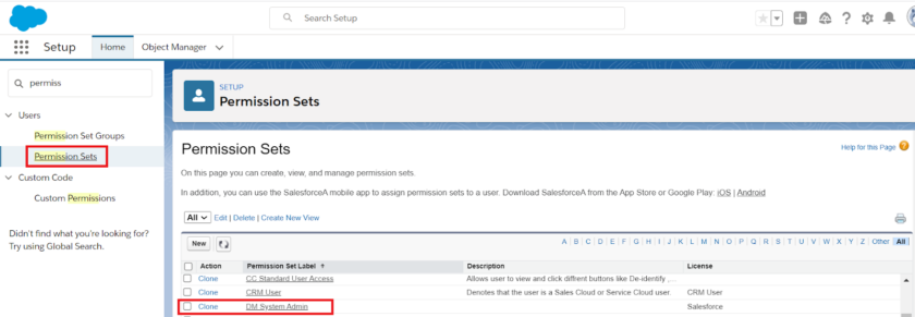 Assign Permission Sets to your Profile - Cloud Compliance